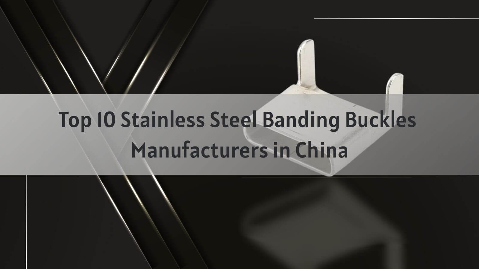 Top 10 Stainless Steel Banding Buckles Manufacturers in China - Lonyou